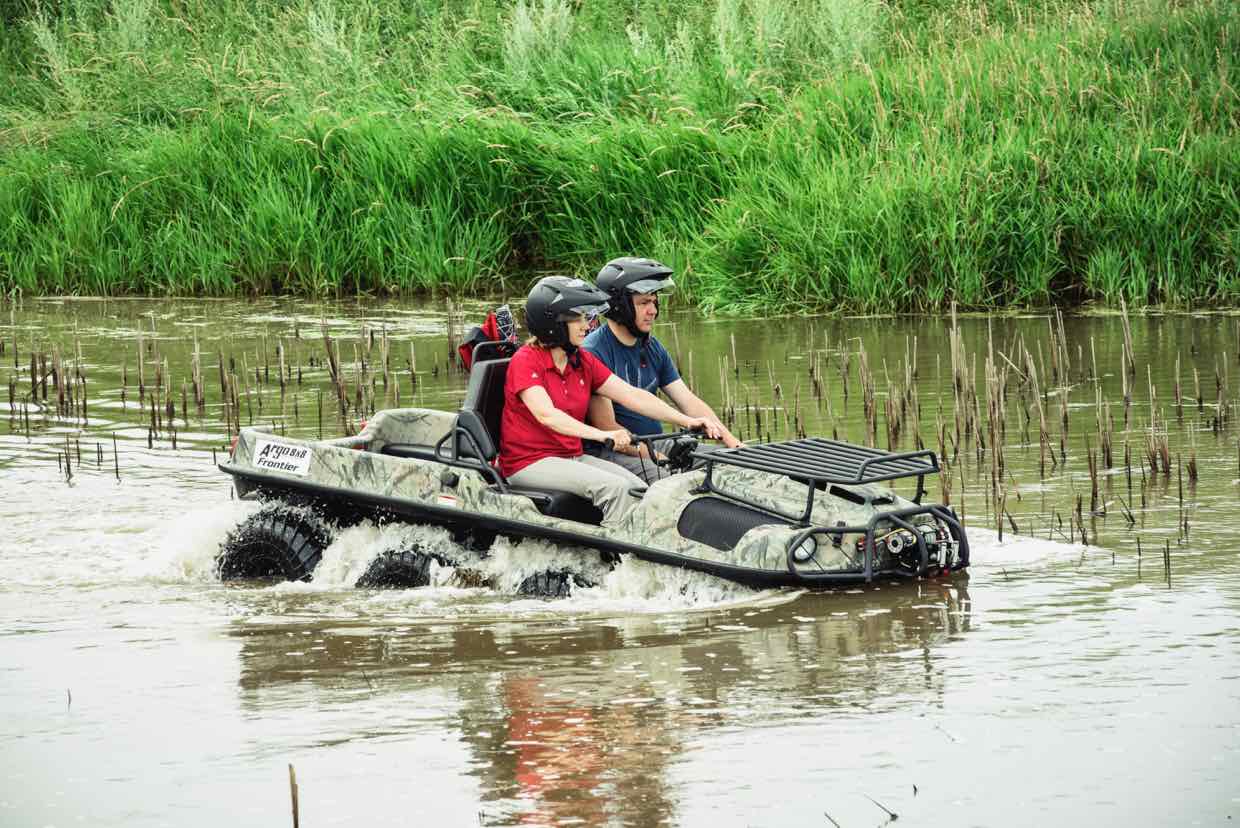 Argo Test Drive on the New 2018 ARGO ATV's and 2018 ARGO XTV's