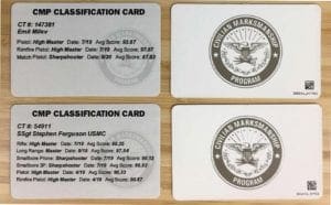 CMP Issues Classification Cards to Qualifying Competitors