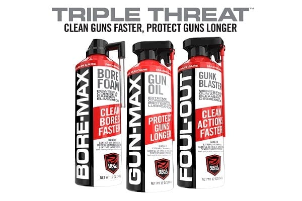 Triple Threat – Clean Guns Faster, Protect Guns Longer