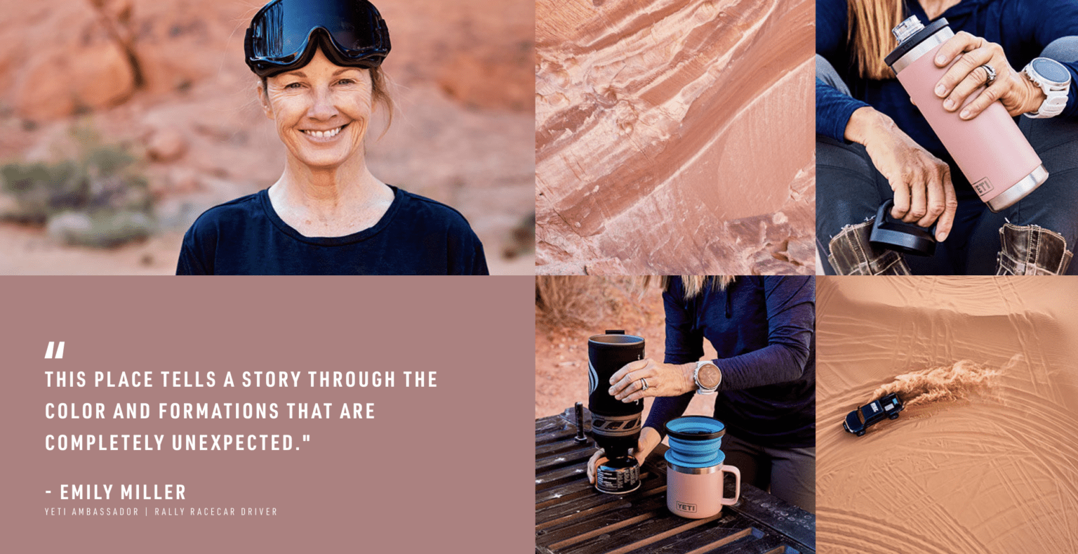 YETI now comes in Sandstone Pink
