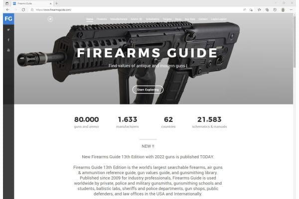 Online Gunsmithing Library with 21,583 printable Gun Schematics ...