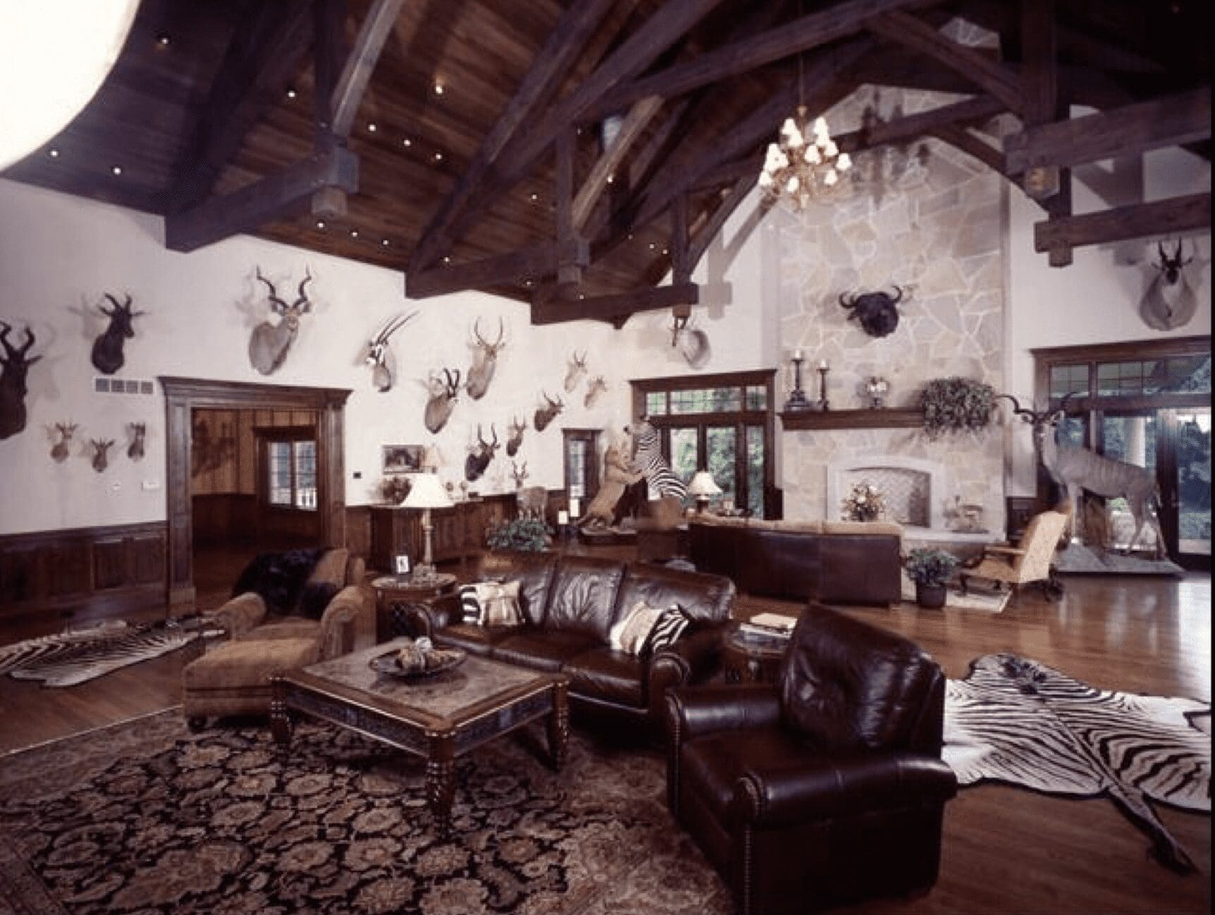 Animal Trophy Room Trophy Room Design In Cody, WY Nature's Design