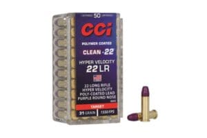 CCI Releases New Clean-22 Hyper Velocity 22 LR Rimfire Ammunition