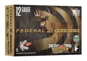 Federal Announces All-New Freight Train Copper Tipped Sabot Slugs