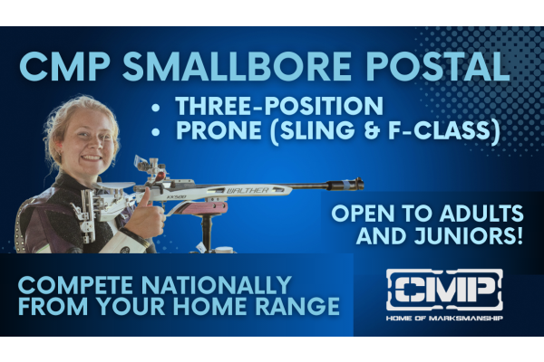 CMP Hosting Nationwide Smallbore Rifle Postal Competition, Open Now
