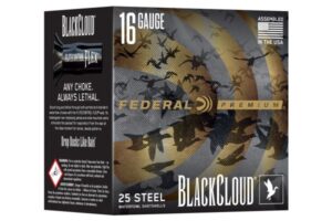 Federal’s 16-Gauge Black Cloud Waterfowl Loads Now Shipping