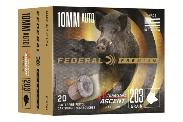 Federal Announces New Terminal Ascent Hunting Handgun Ammo